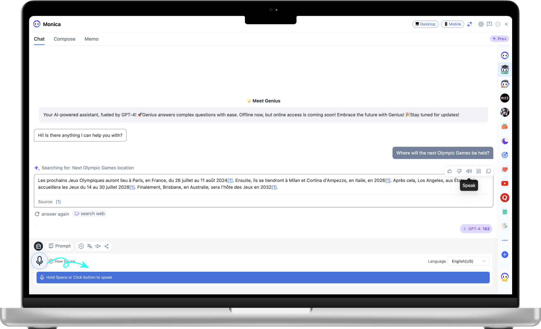 how to access gpt4 for free : Monica is the best gpt4 plugins for easy ...